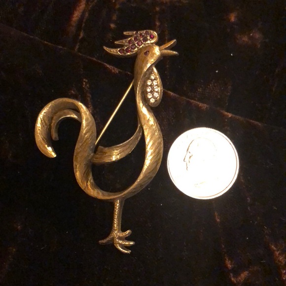 Jewelry | Vintage Rooster Pin 195s | Poshmark